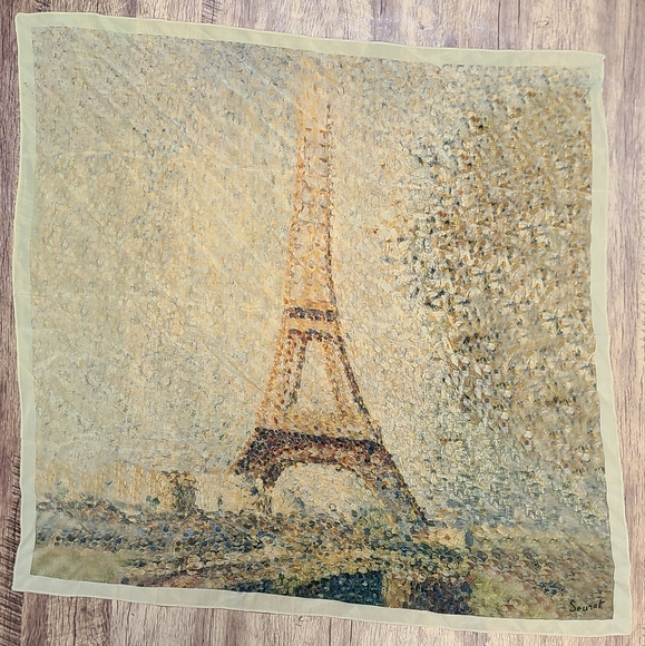 Brochier Soieries | Accessories | Brochier Soieries Seurat Effiel Tower ...